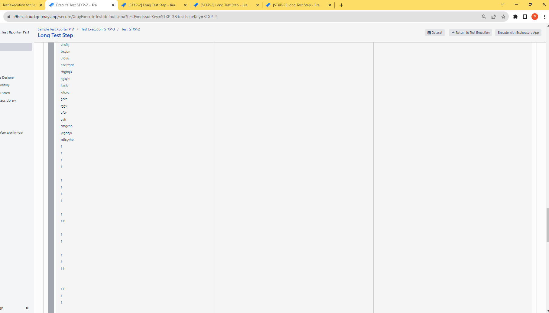 Xray 8924 The Show More Button For The Test Steps In The Execution Details Page Is Not Working 7795